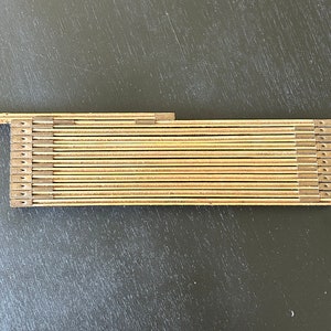 Wooden Slide Ruler - Craftsman - No 106M - Interlox Master Slide Rule ...