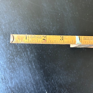 Wooden Slide Ruler - Craftsman - No 106M - Interlox Master Slide Rule ...