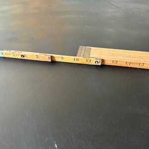 Wooden Slide Ruler - Craftsman - No 106M - Interlox Master Slide Rule ...