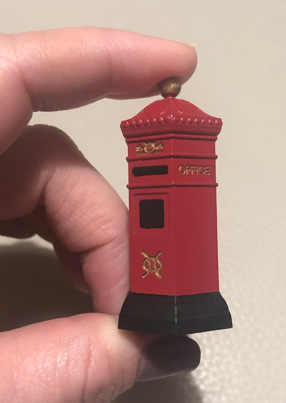 Dept 56-english Post Box-with Original Box-1992-retired in 2000 ...