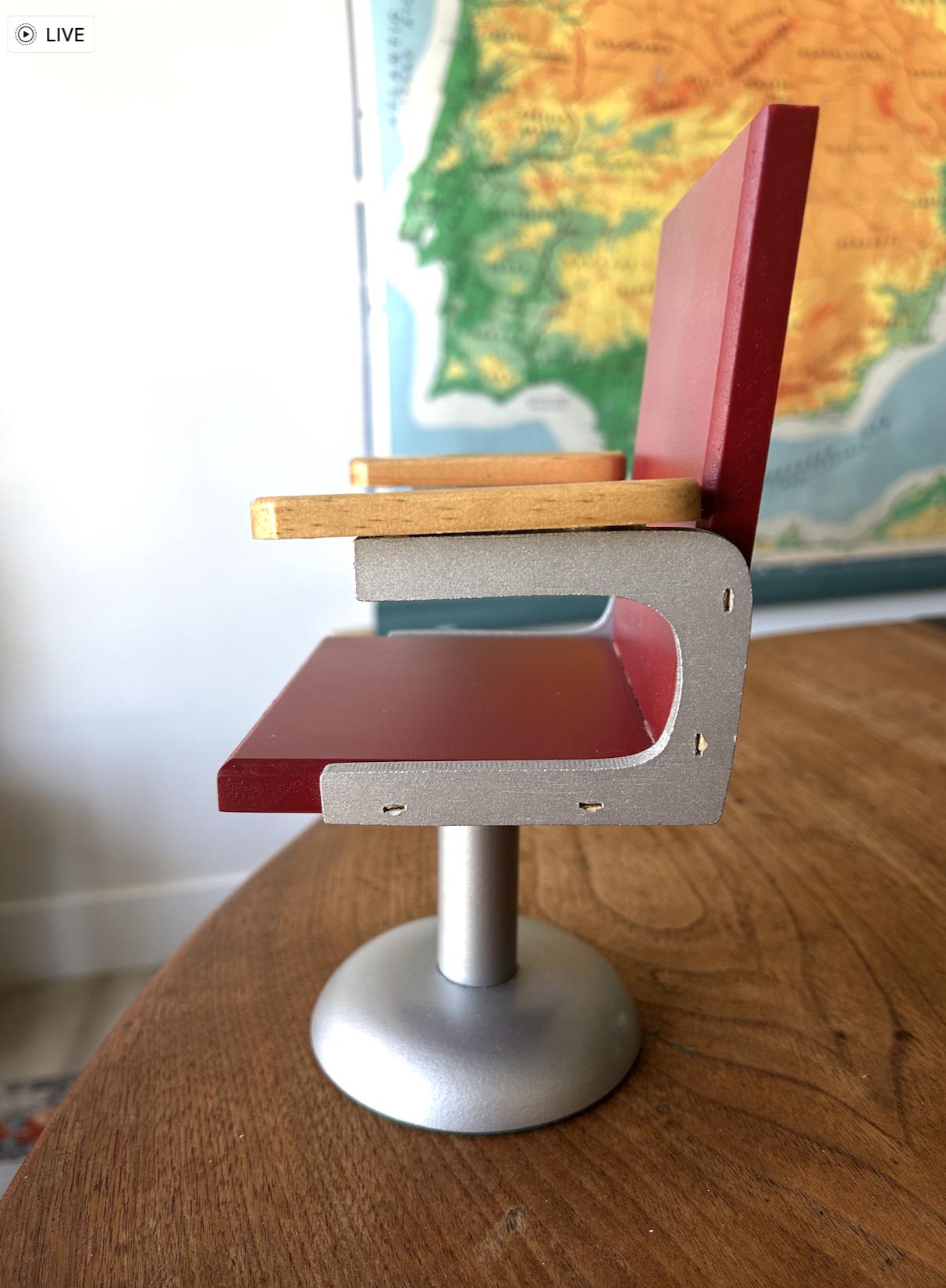 Beauty Shop Doll Chair - Large Doll Chair - Wooden Doll Chair - Doll ...