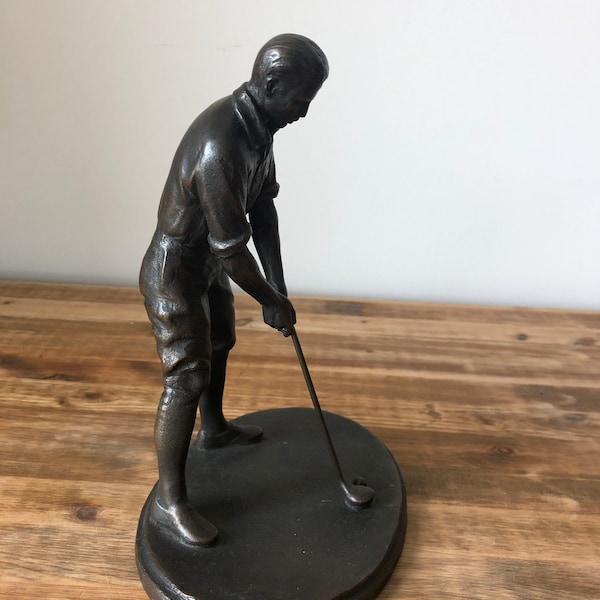 Golfer Statue - Etsy