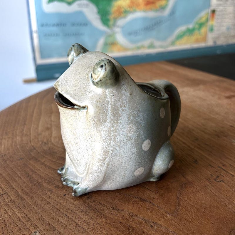 Frog Pitcher - Etsy