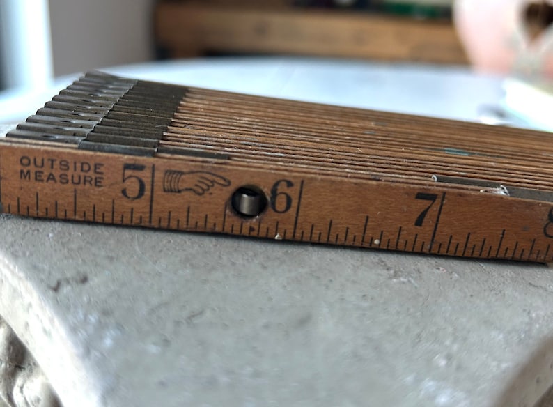 Wooden Slide Ruler - Craftsman - No 106M - Interlox Master Slide Rule ...
