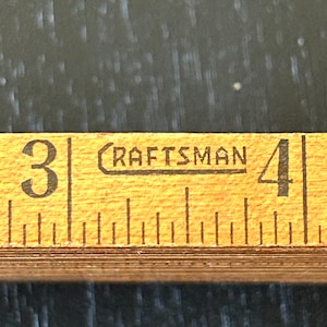 Wooden Slide Ruler - Craftsman - No 106M - Interlox Master Slide Rule ...