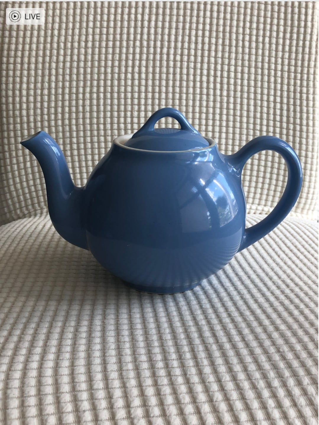 Hall Teapot Blue Teapot Blue Vintage Teapot Small - Etsy
