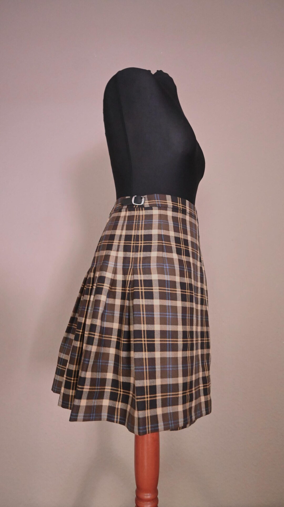 O Neil of Dublin Tartan Skirt Kilt Brown Checks - Etsy UK