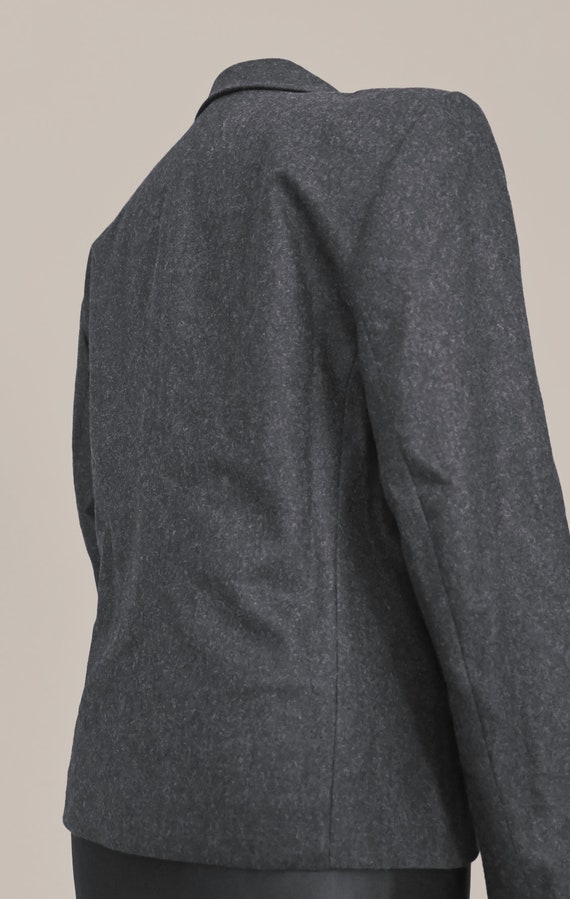 Blazer Grey 80s by "BASLER" Made in West Germany Top … - Gem