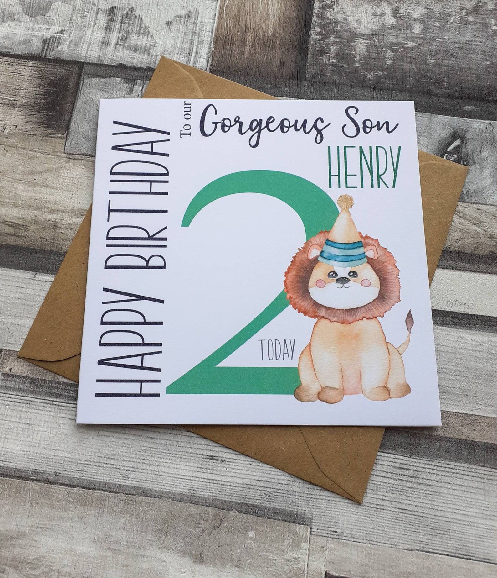 Handmade Son Birthday Card Grandson Birthday Card Nephew | Etsy