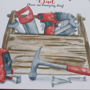 Dad Birthday Card - Father's Day Card - Grandad Birthday Card - Dad ...