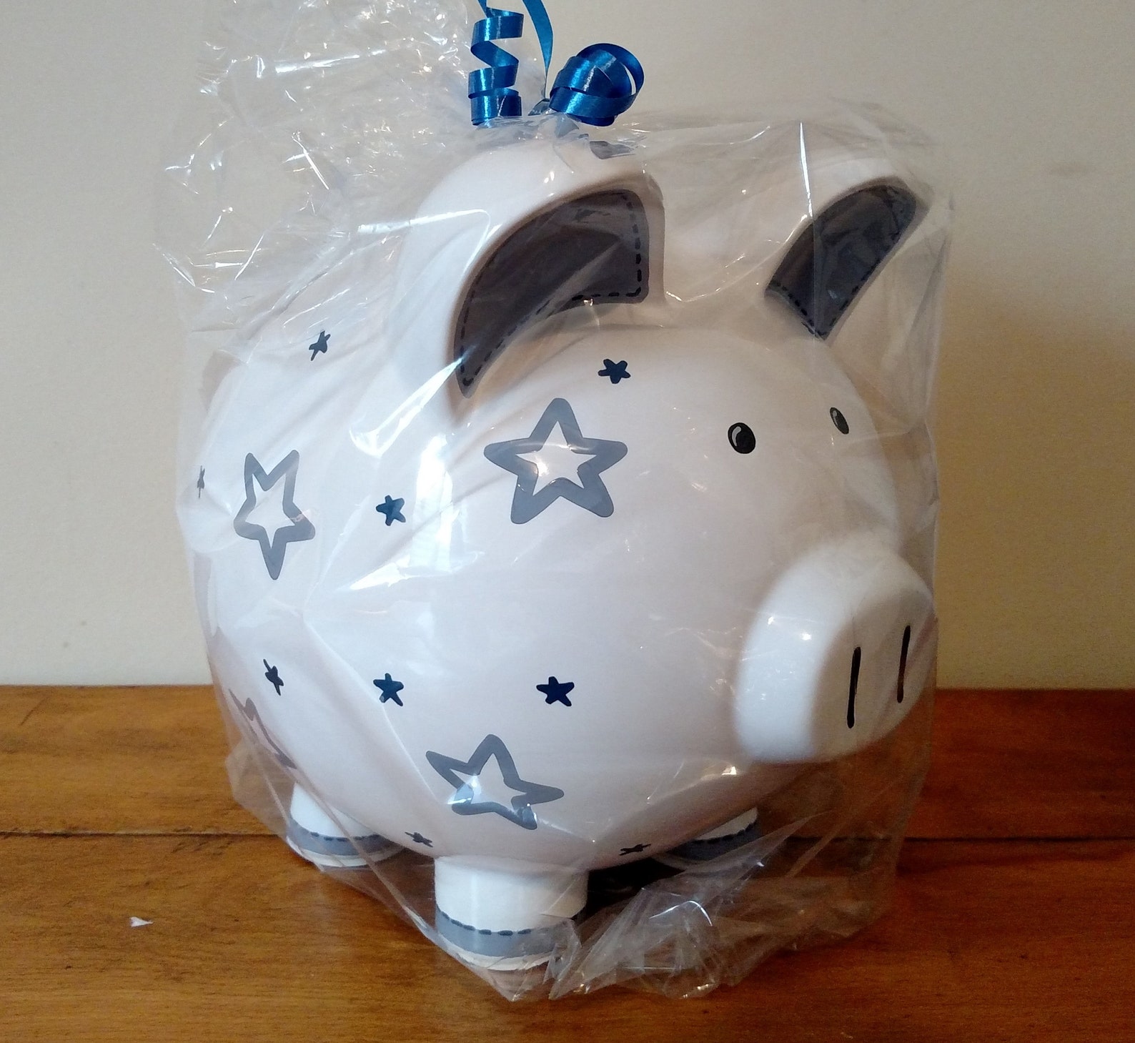 Large Personalized Football Piggy Bank - Customizable Handpainted Gift ...