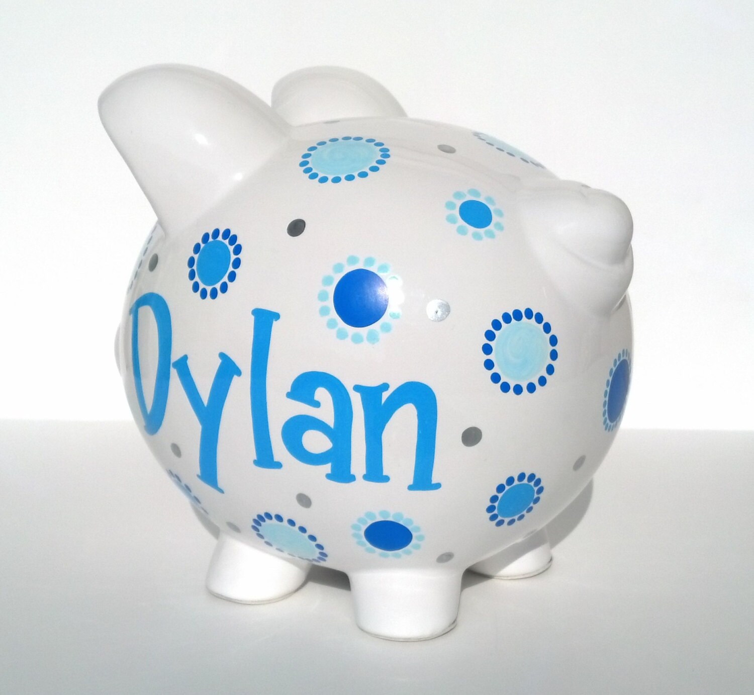Personalized Ceramic Piggy Bank Gift for Boys Girls Kids - Etsy