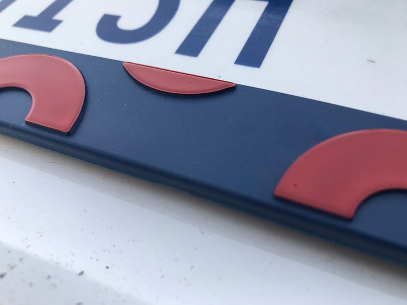 Phish / Raised Donuts / Plastic License Plate Frame - Etsy