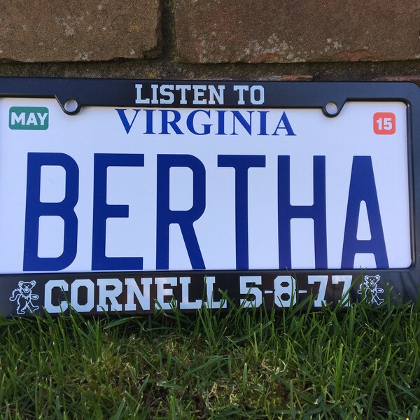 Grateful Dead License Plate Frame - Etsy
