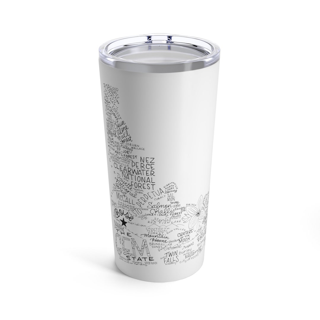 Idaho Map, Type, Typography, Hand Lettering, Lettering, Coffee, Travel ...