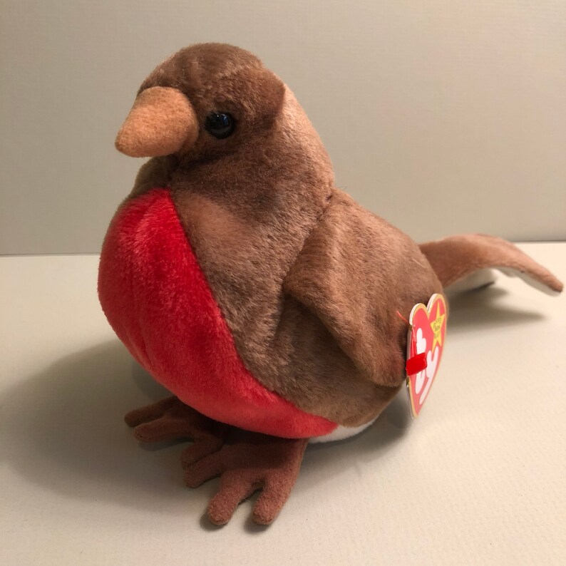 Early the Robin from the Ty Bird Beanie Babies Collection | Etsy