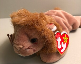 Ty Roary Beanie Baby Roary Lion Beanie Baby Retired 1996 - Etsy