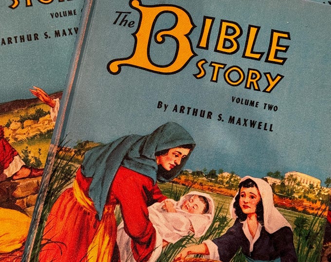 Bible Story Books Vol. 1 2 3 • Arthur S Maxwell • 1950s Vintage Set - Etsy