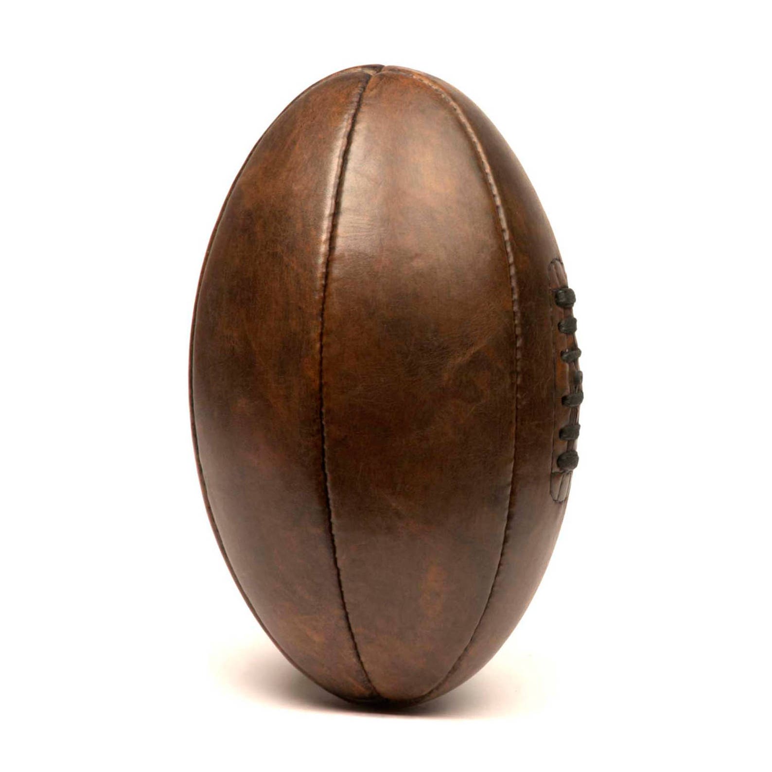 Vintage Leather 1920s Rugby Ball - Etsy