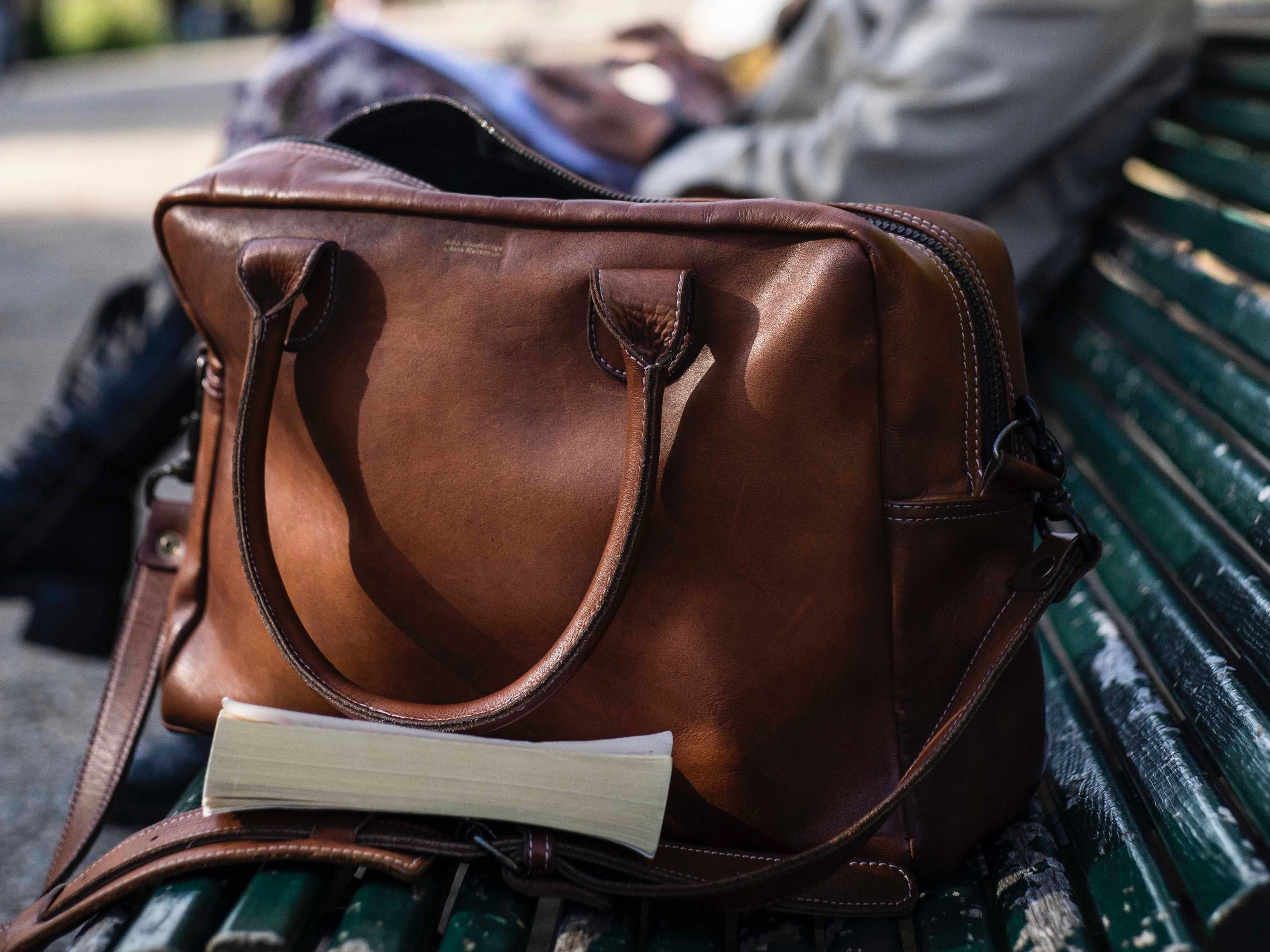 Leather Weekday Bag 15 Brown - Etsy