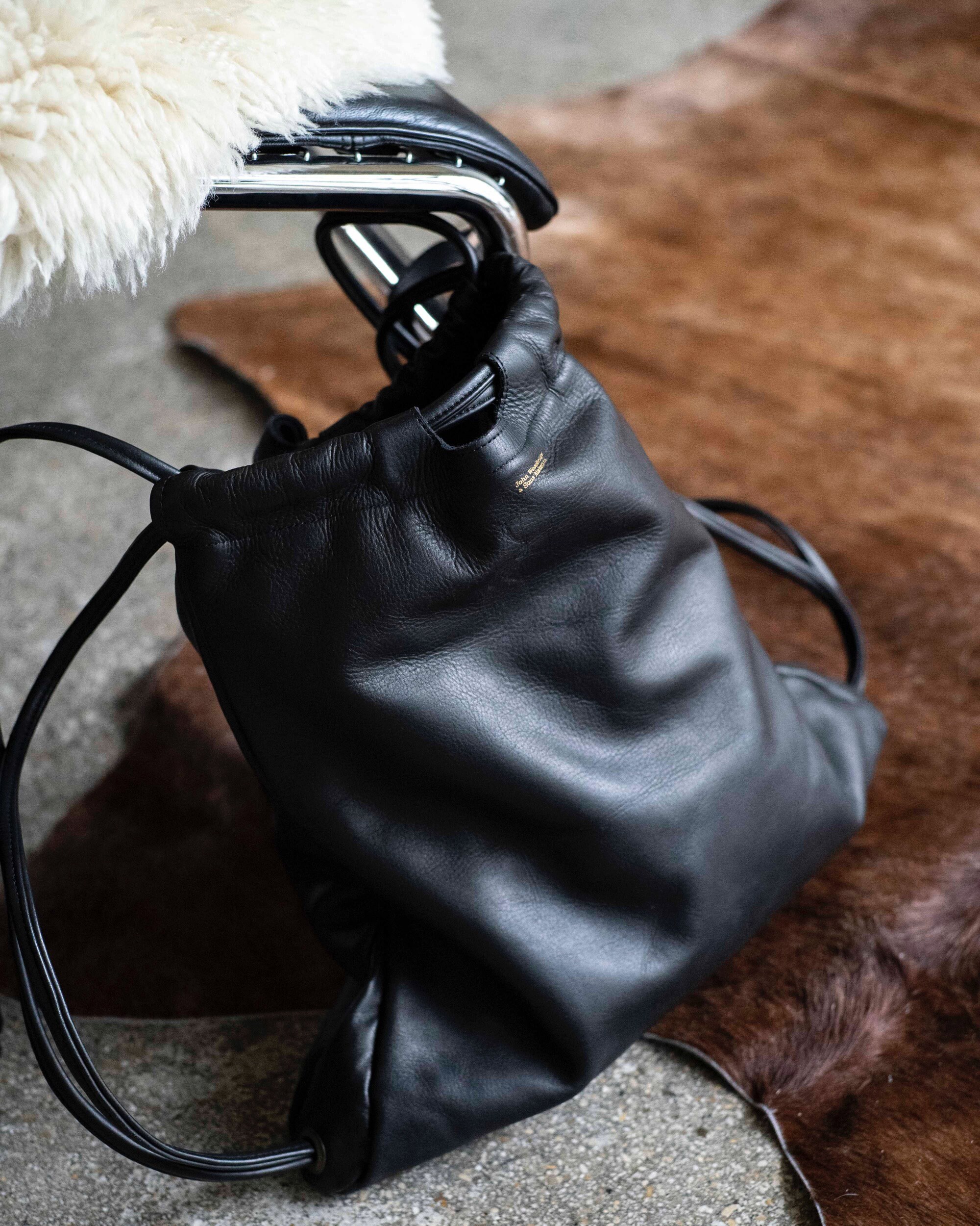 Leather 2-way Bag - Black - Etsy