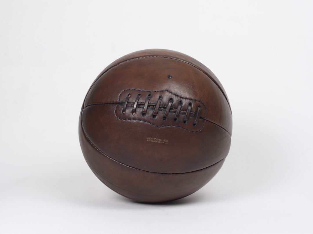 Vintage Leather Basketball - Etsy