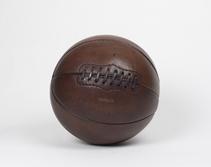 Vintage Leather Basketball - Etsy