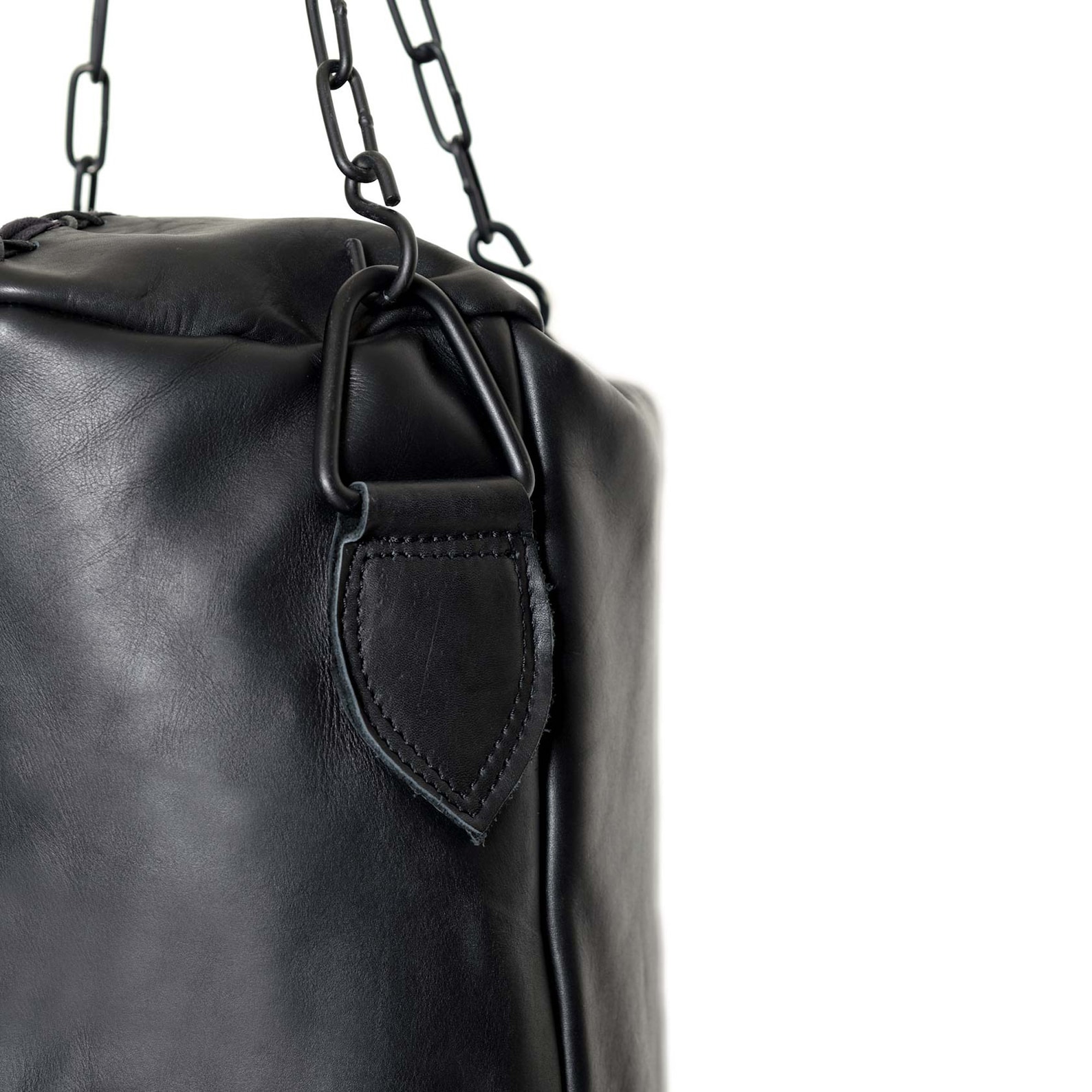 Pro Vintage Leather Punching Bag Black - Etsy