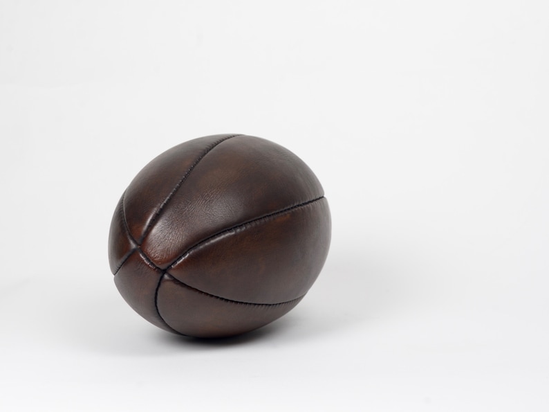 Vintage Leather 1920s Rugby Ball - Etsy