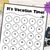 Countdown Calendar, Coloring Countdown Calendar for Kids, 150 Day ...