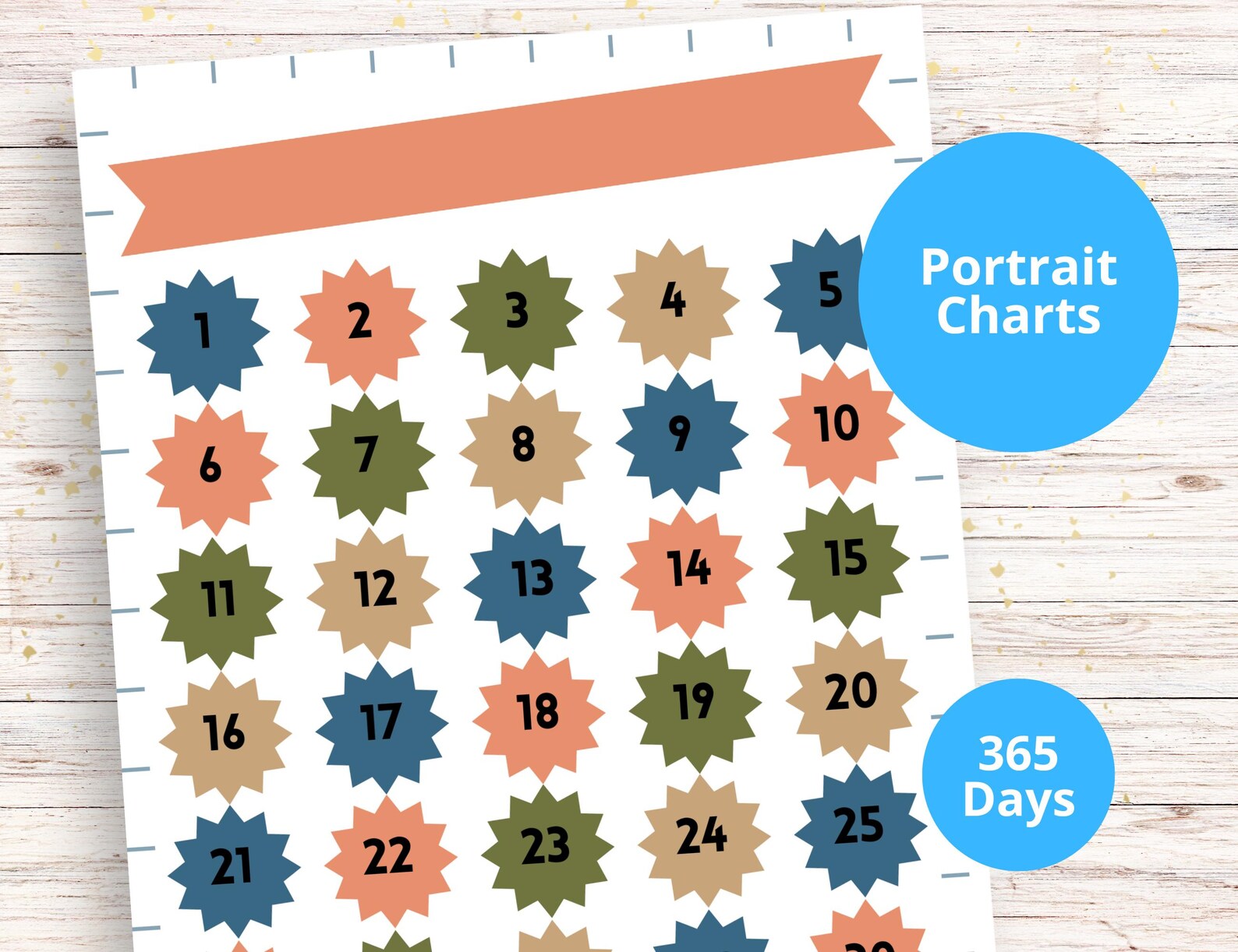 Countdown Calendar, Countdown Calendar for Kids, 120 Day Countdown ...