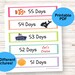 Family Cruise Vacation Countdown, Cruise Countdown for Kids, Printable ...