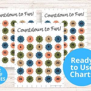 Countdown Calendar, Countdown Calendar for Kids, 150 Day Countdown ...