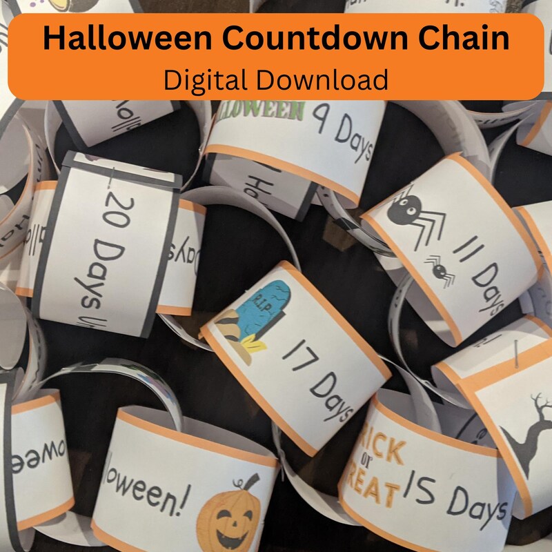 Halloween Countdown - Etsy