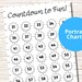 Countdown Calendar, Coloring Countdown Calendar for Kids, 150 Day ...
