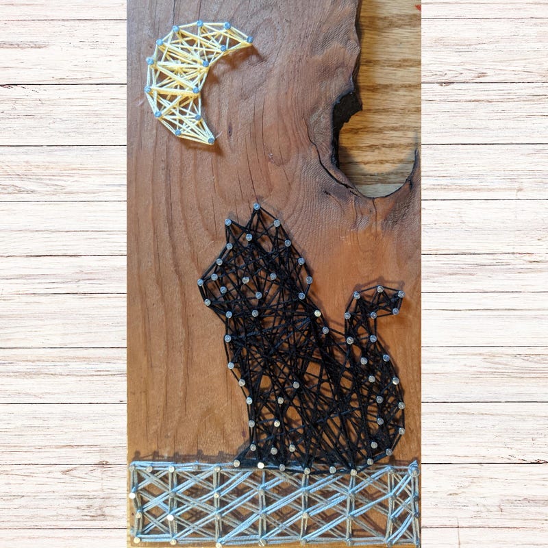 Cat String Art - Etsy