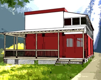 Shipping Container Blueprints 4 Bed 3 Bath Schematic Design - Etsy