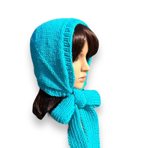 Turquoise Bonnet - Etsy