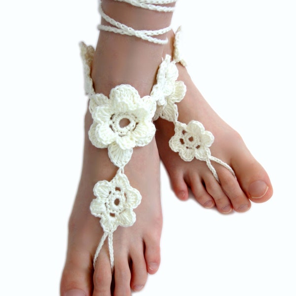 Crochet Foot Jewelry - Etsy