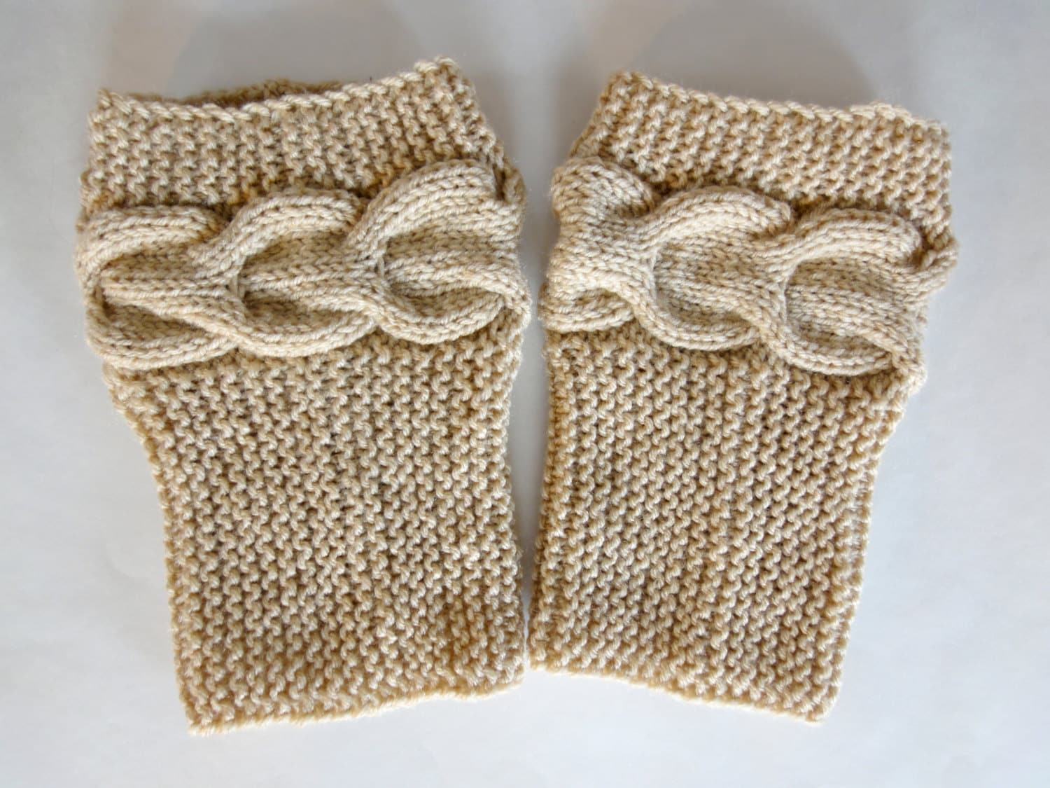 Cable Knitted Boot Cuffs. 20 Different Colors. Leg Warmers. - Etsy