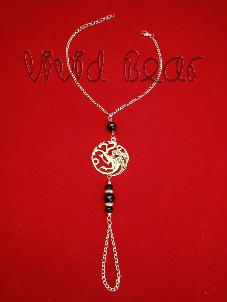 Dragon Barefoot Sandals. Silver Chain Foot Jewelry. Targaryen | Etsy