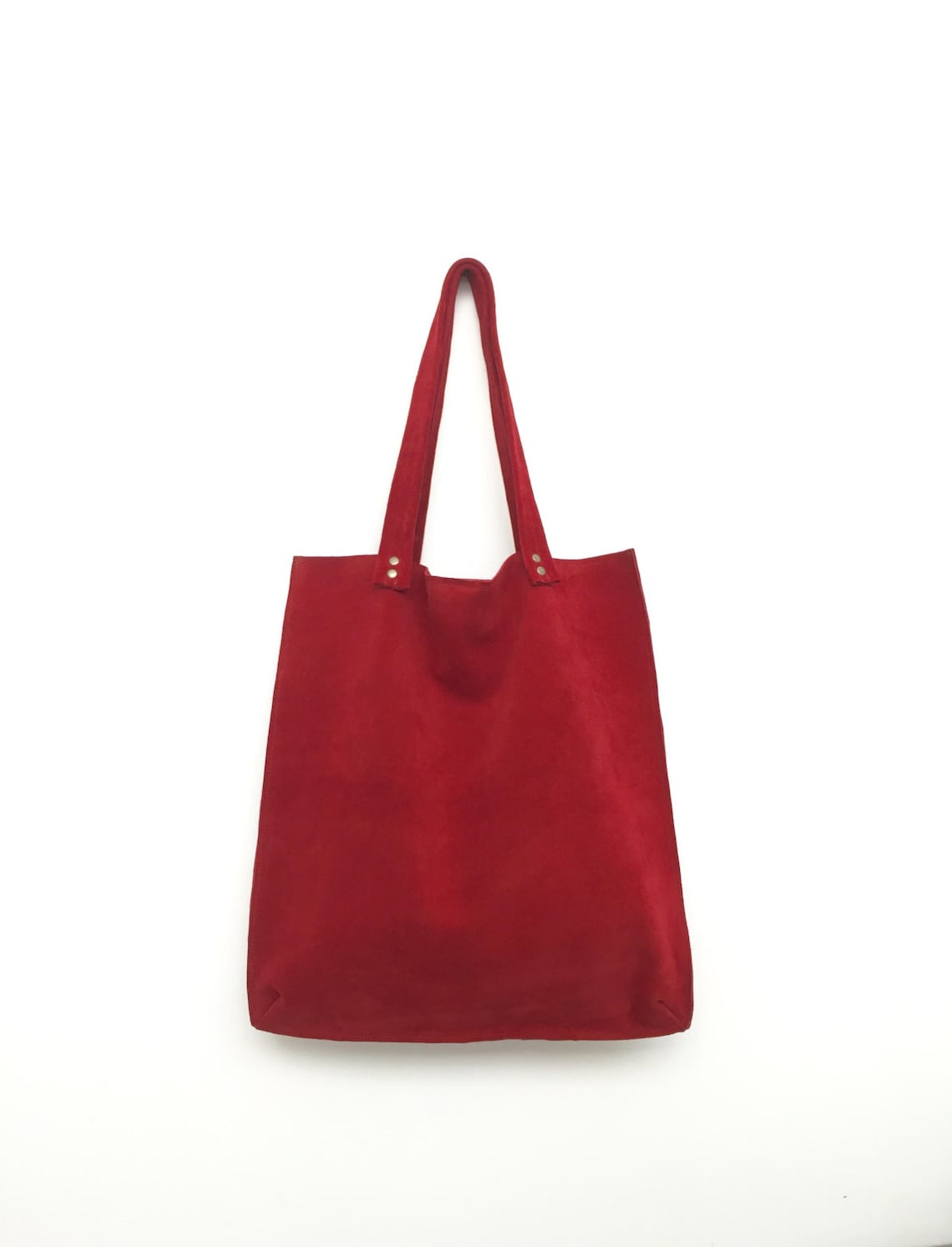 Red Suede Bag,burgundy Leather Bag,red Leather Bag,red Suede Tote Bag ...