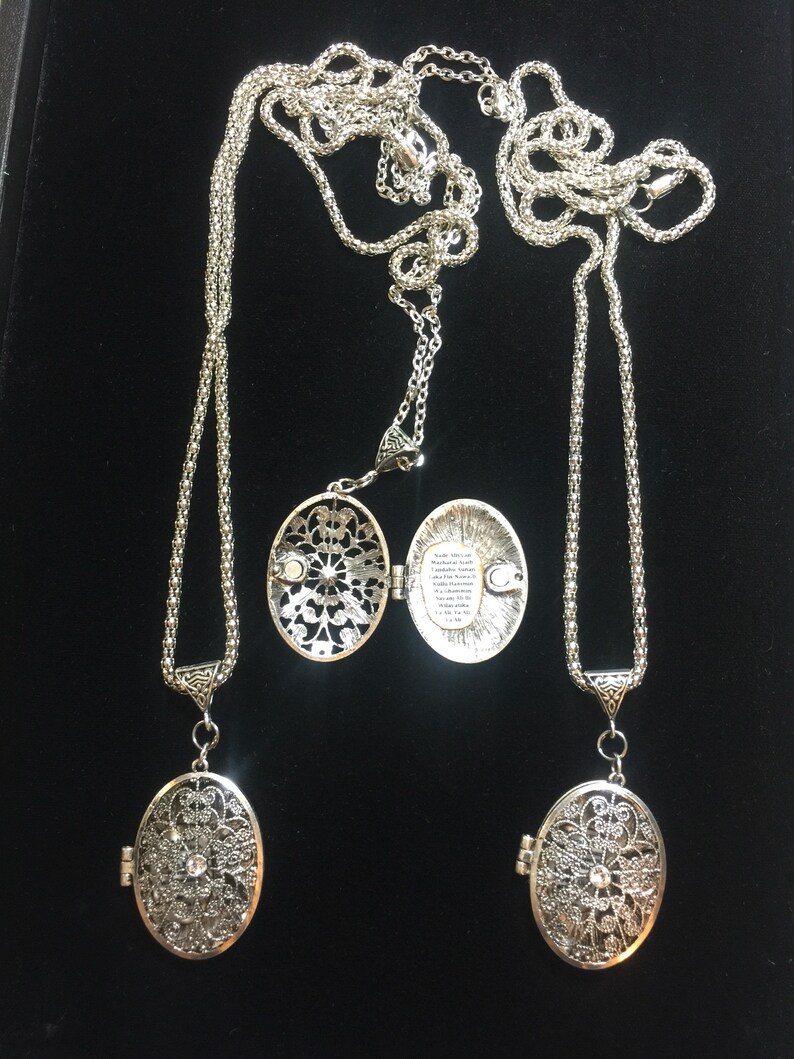 Nade Ali Prayer /ayatul Kursi/ Custom Made/ Locket / Necklace - Etsy