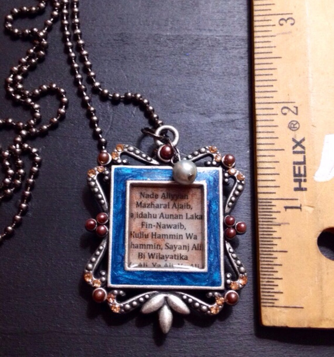 Nade Ali Handmade Locket With Chain - Etsy