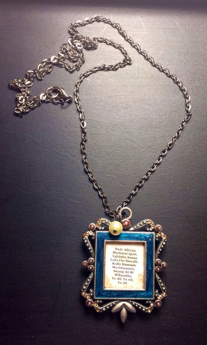 Nade Ali Handmade Locket With Chain - Etsy
