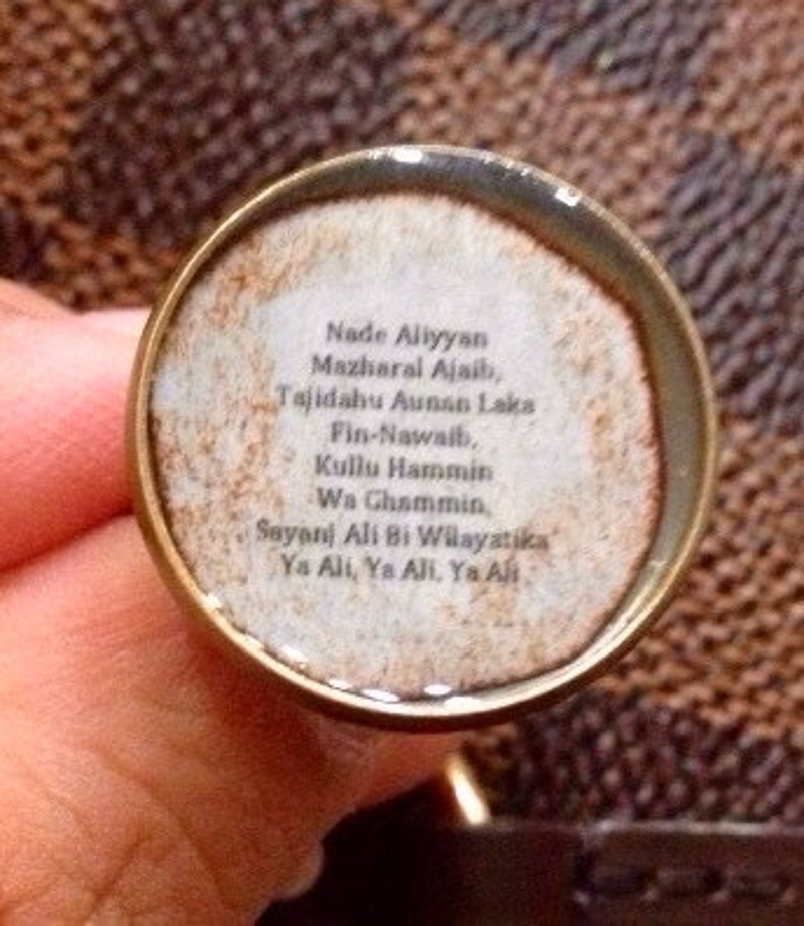 Handcrafted Nade Ali Ring - Etsy