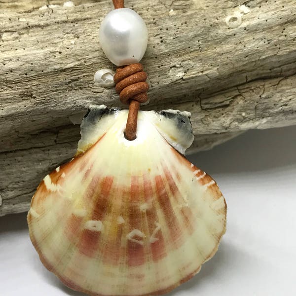 Seashell Statement Necklace - Etsy