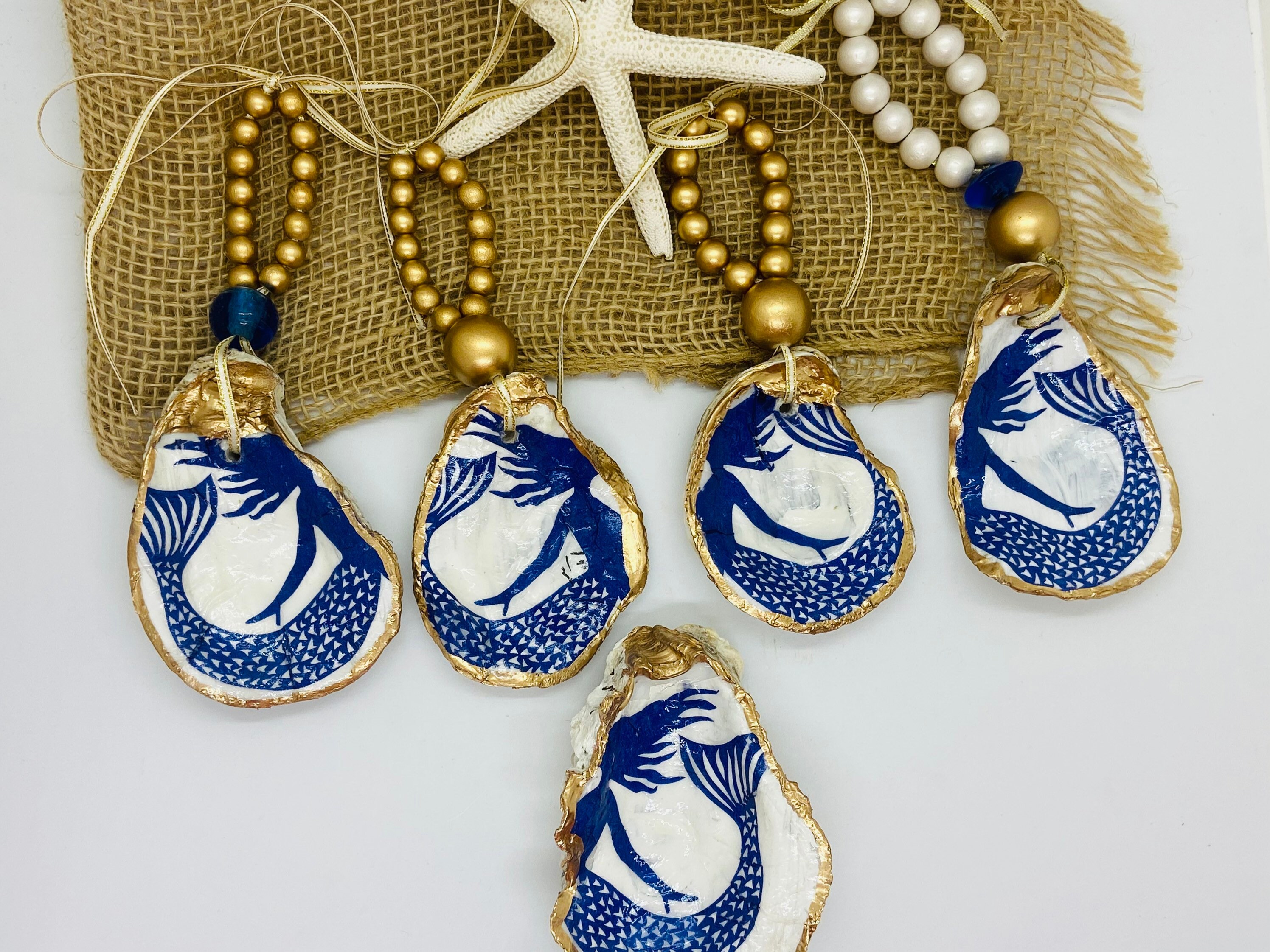 Mermaid Shell Trinket Dish or Coastal Decor | Etsy