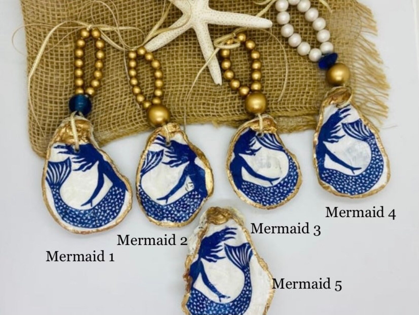 Mermaid Shell Trinket Dish or Coastal Decor | Etsy