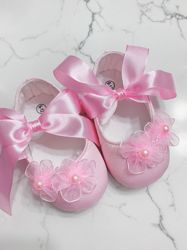 Zapatos rosas para niñas zapatos para bebés | Etsy